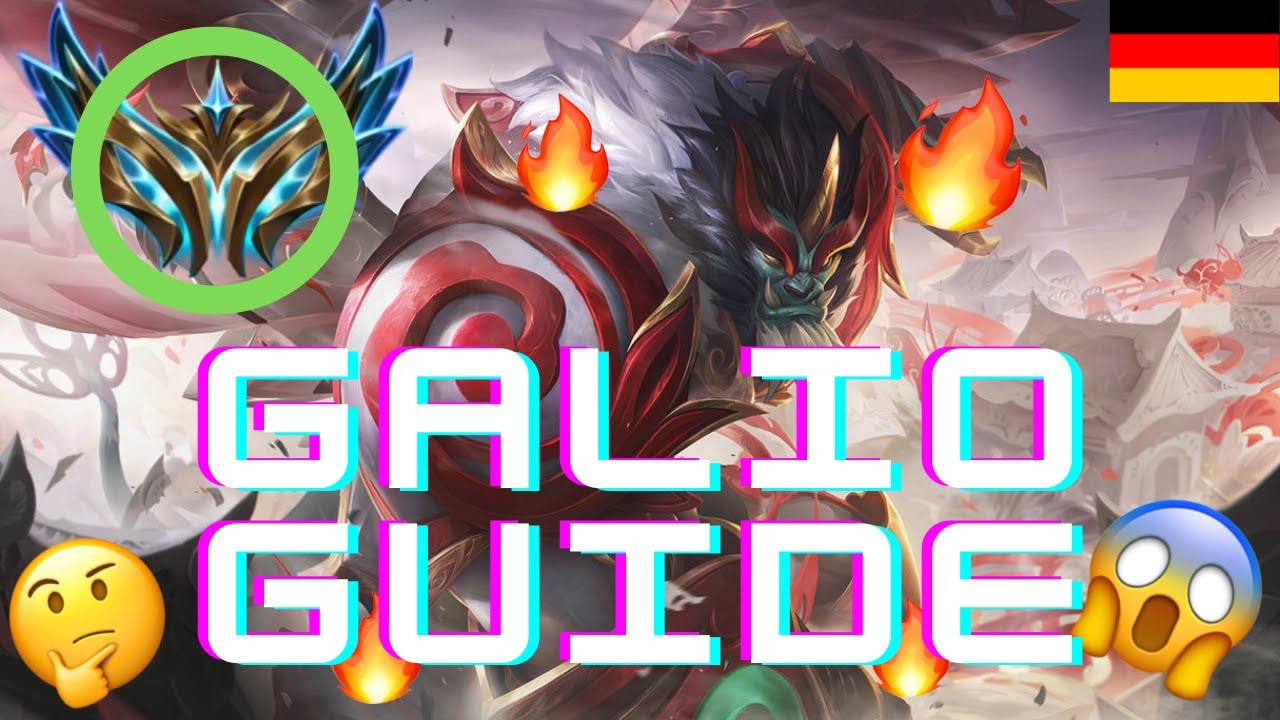 💪 GALIO Guide german S14 🔥 CHALLENGER ELO Midlane Gameplay Runen Itembuild Tipps Tricks 2024 LoL ...