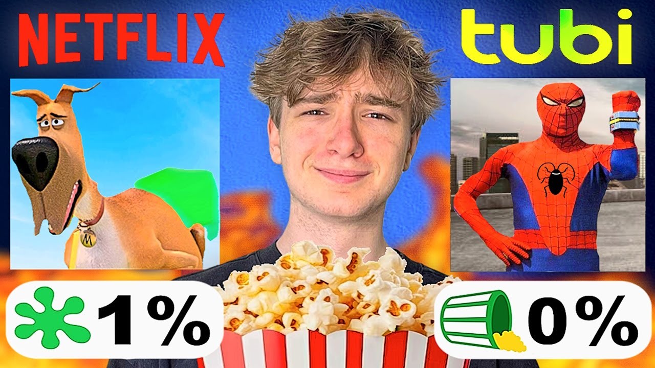 I Watched The Worst Rated Movie On Every Streaming Service - YouTube