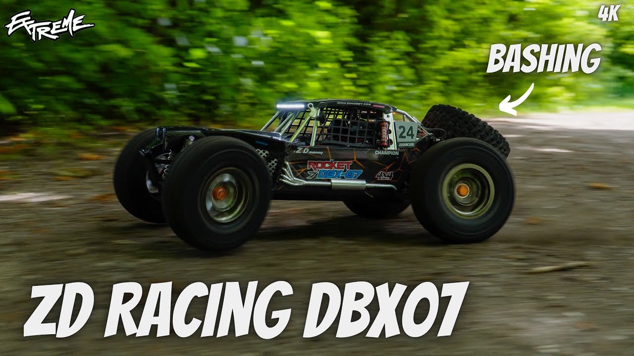 ZD RACING DBX07 BASHING feat. BMX-Park mit GENS ACE 8000mAh 100C Akkus ...