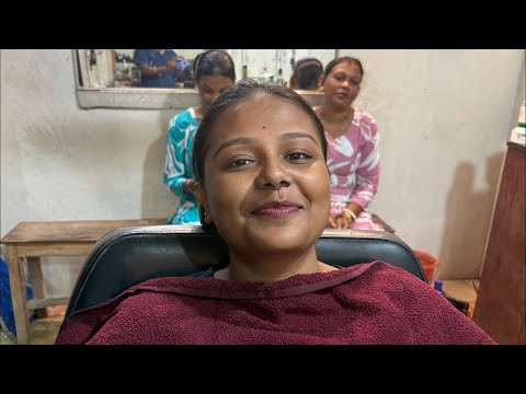 S.H Hair Cut is live girl face hair remova