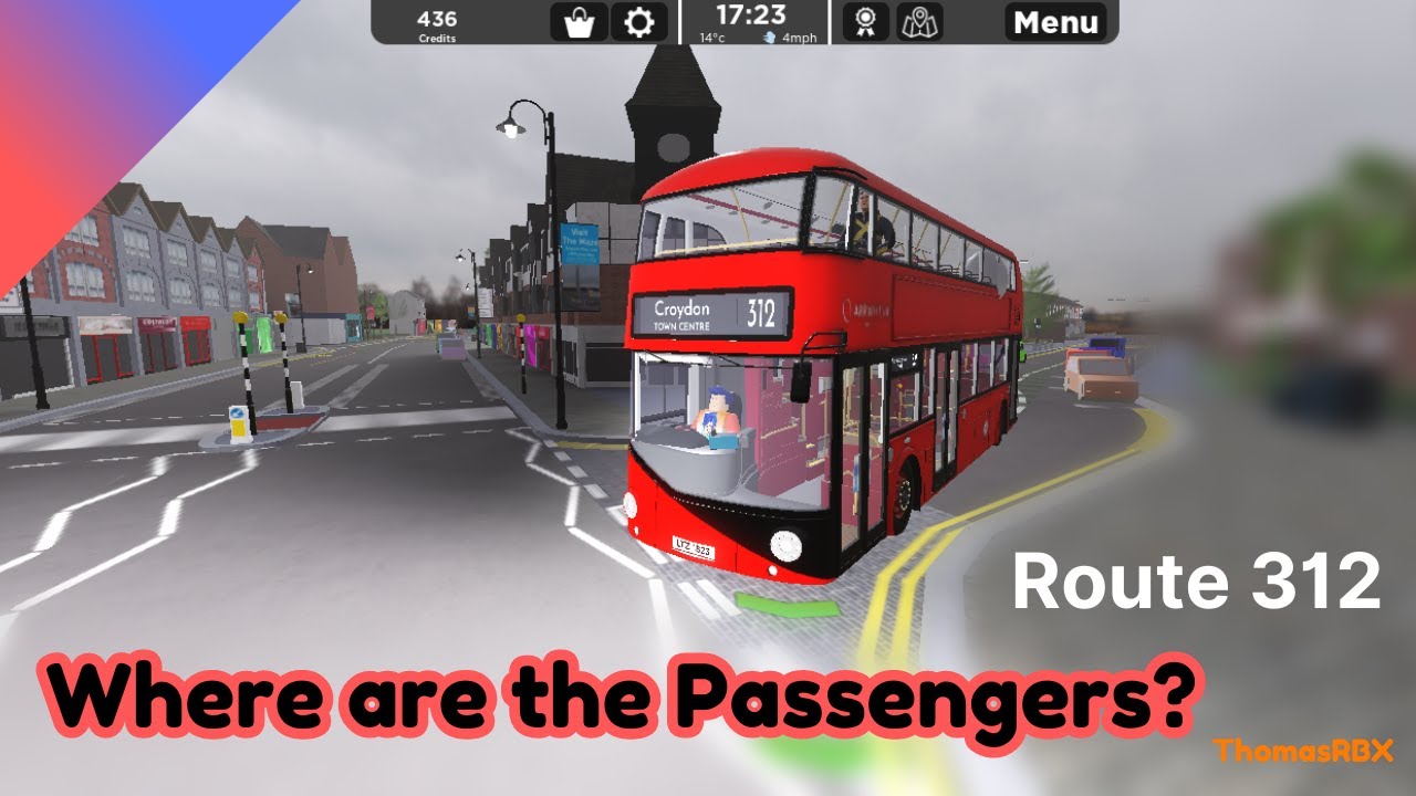 Where are all the Passengers? - Route 312 | Croydon | ThomasRBX - YouTube