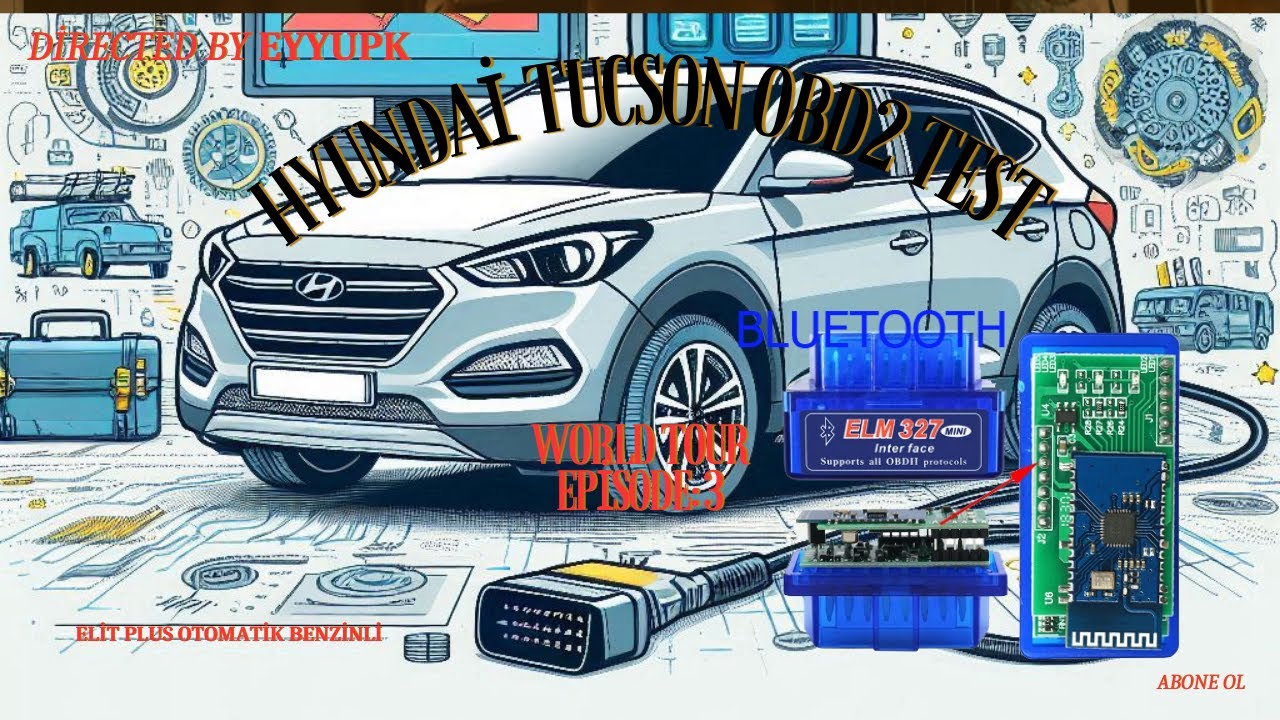 Hyundai Tucson 2015 Bluetooth elm327 obd2 arıza tespit cihazı kullanımı ...