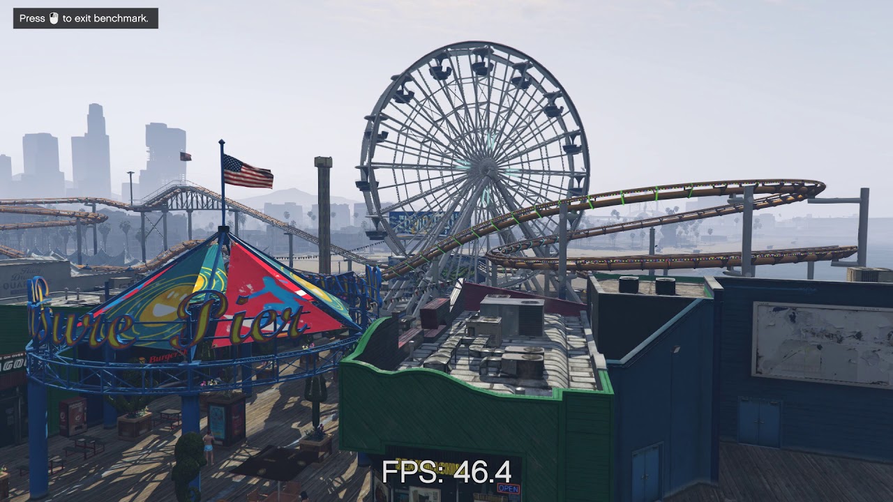 GTA V. Dual monitor teszt. Geforce GTX 1070 Gaming - YouTube