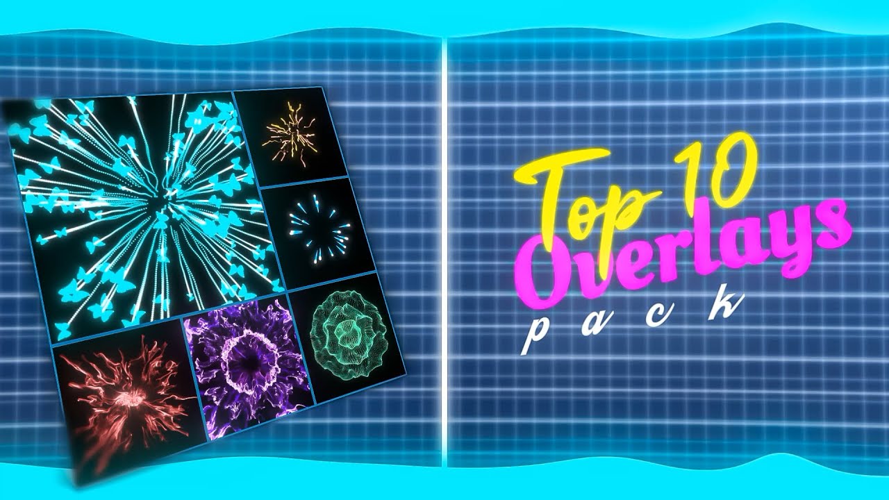 Top 10 Shockwave overlays | Overlays for editing | AE overlays | Alight ...