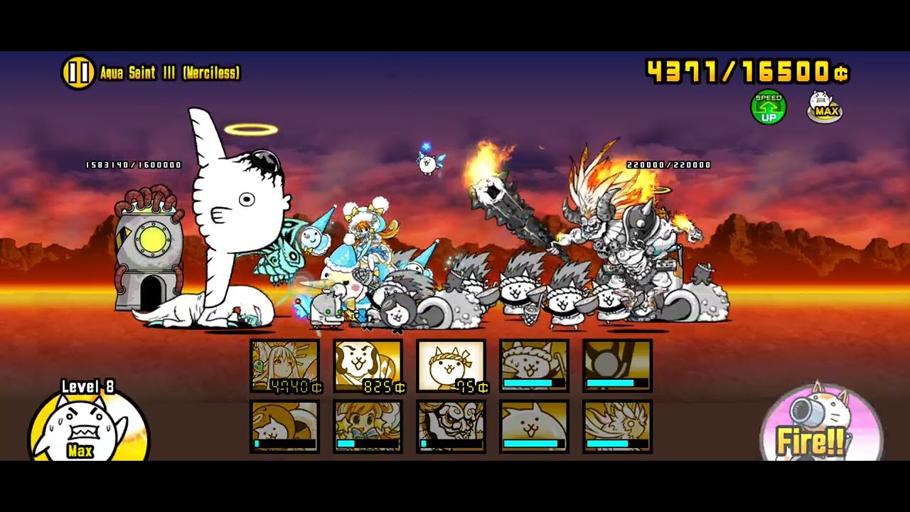 Jumbo invasion the battle cats - YouTube