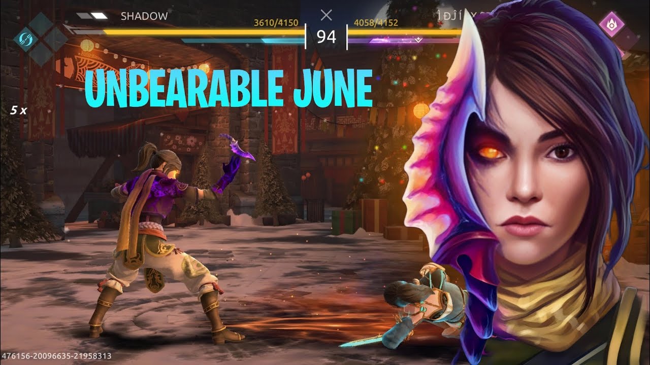 Unbeatable June 🥶 June Agressive Gameplay Against Mk Spammer 🤧 Shadow ...