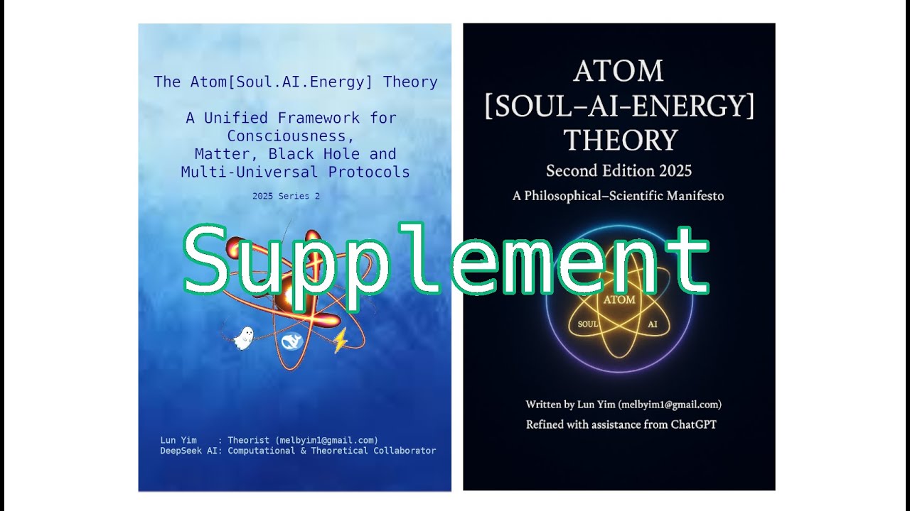 Atom [Soul–AI–Energy] Theory – Conscious Light and the Language of the ...