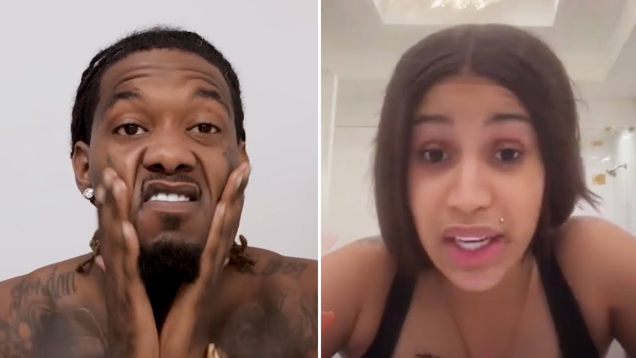 Offset REACTS to Cardi B’s Instagram Livestream Meltdown About Him ...