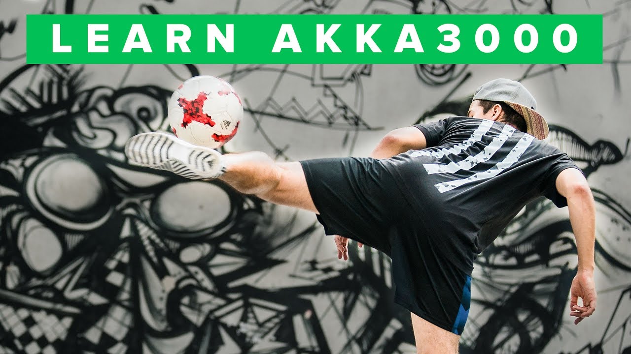 Learn The AKKA 3000 - the mother of all football skills - YouTube