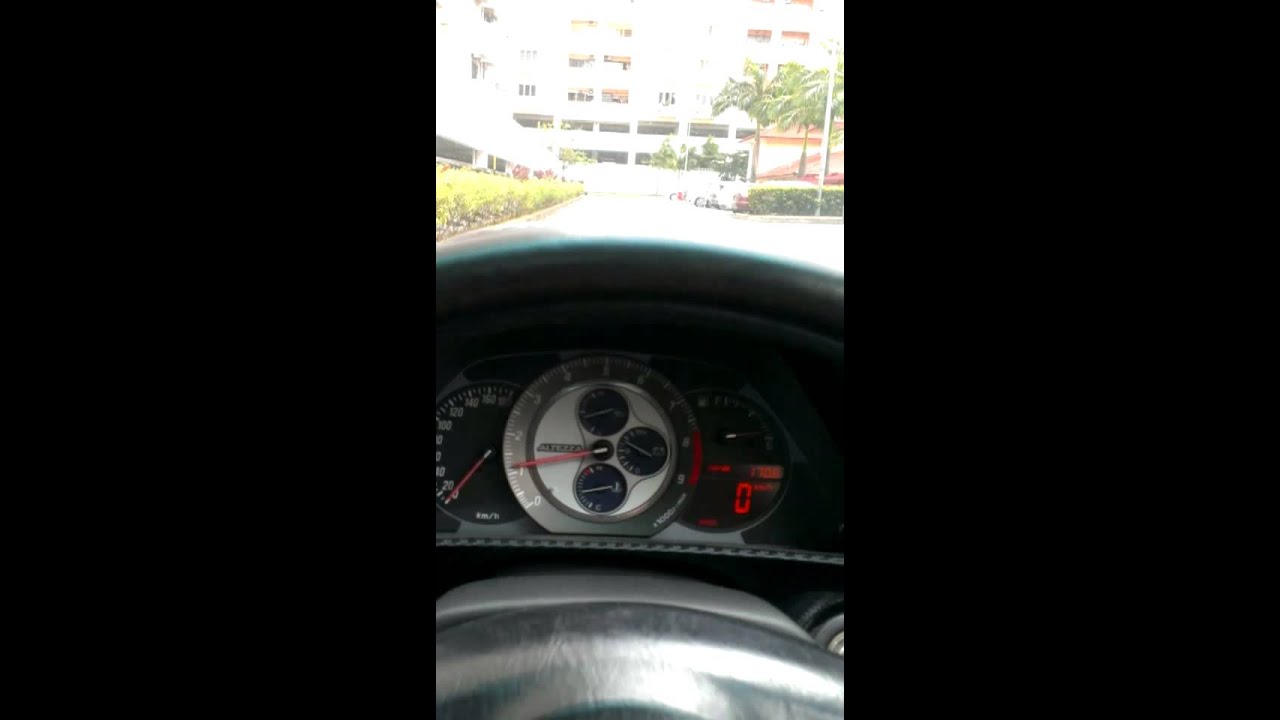 Altezza Beams 3SGE drive with mechanical throttle - YouTube