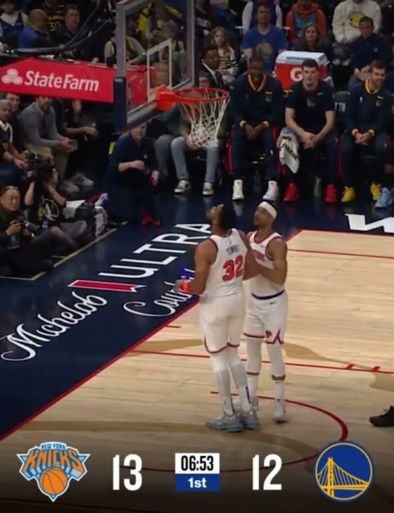 NYK vs GSW-highlights-NBA moments #nba #play #basketball - YouTube