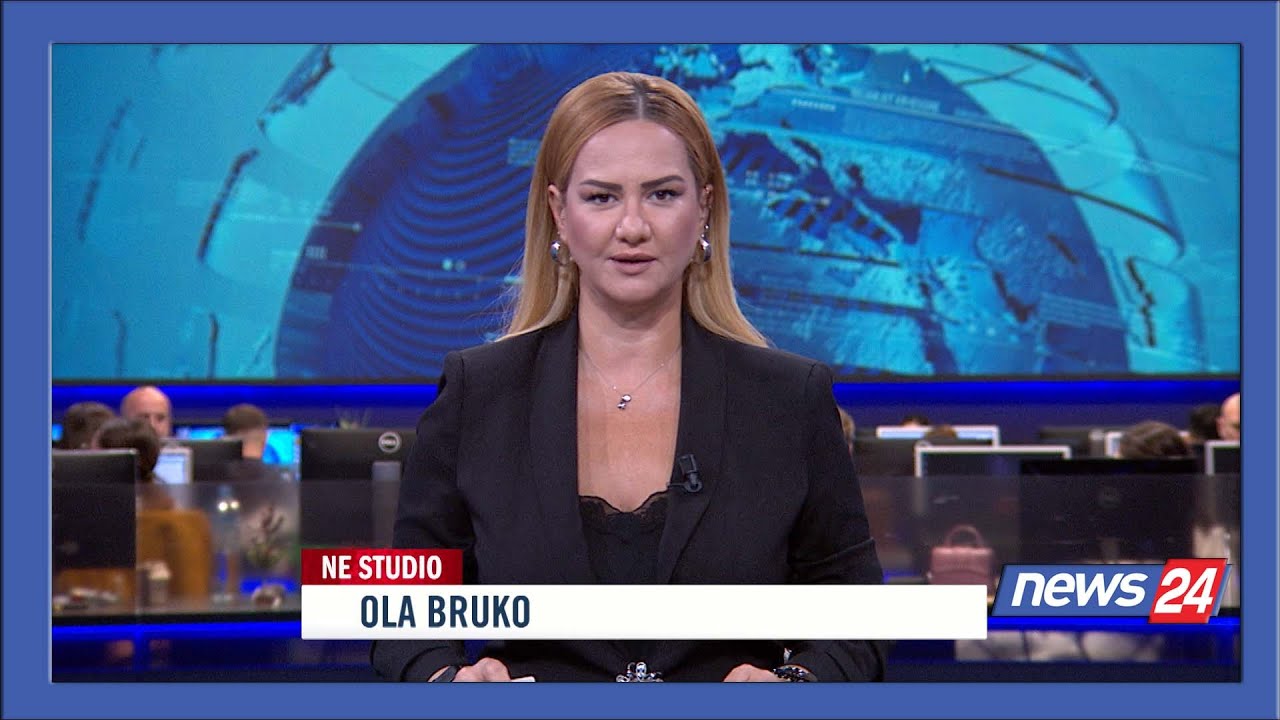 24 tetor 2023 Edicioni i Lajmeve ne News24 ne studio Ola Bruko (Ora 13. ...