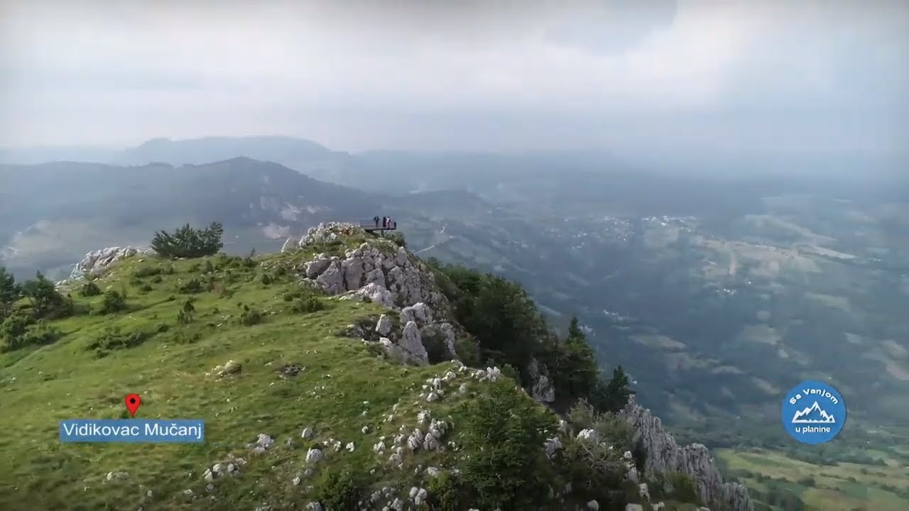 MUČANJ - Jerinin grad Prepoznatljiv po STENAMA vide iz DALEKA | SA ...