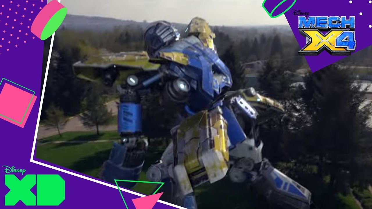 Mech-X4 - X walki: Jaguar. Oglądaj w Disney XD! - YouTube