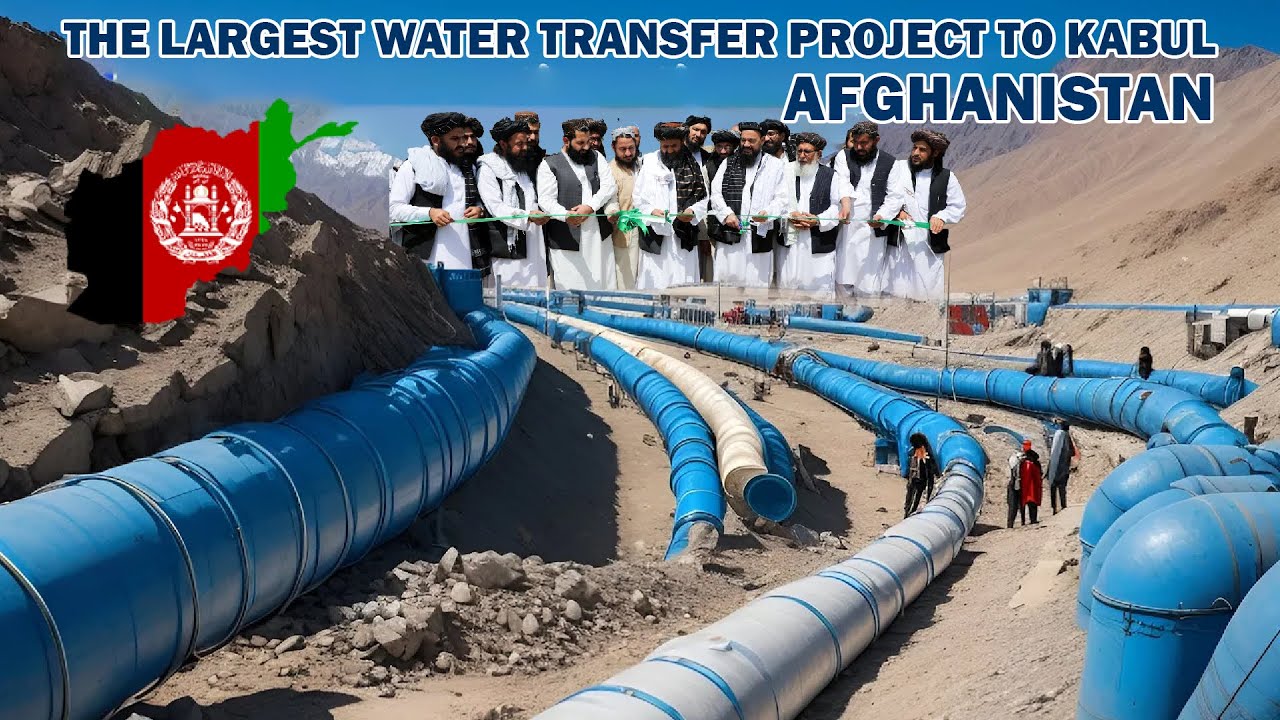 The largest water transfer project to Kabul, Afghanistan. - YouTube