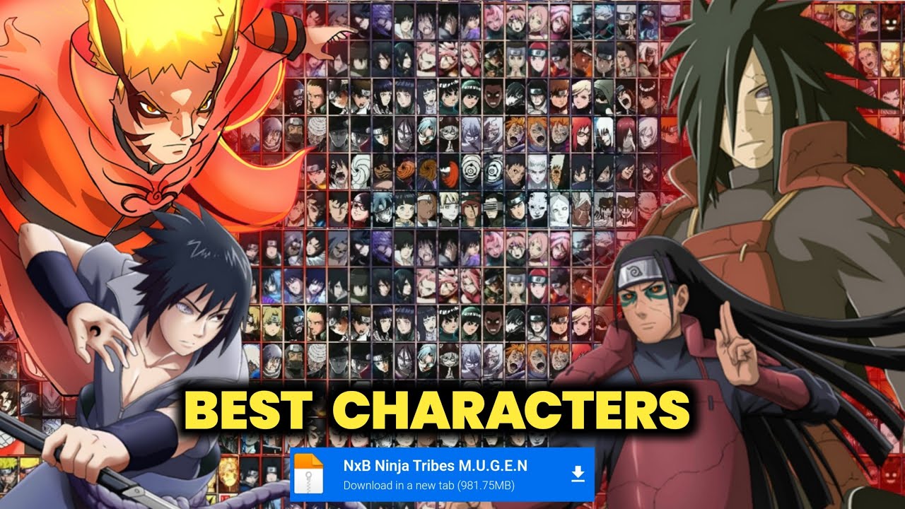 Naruto X Boruto Ninja Tribes Mugen Game Android - YouTube