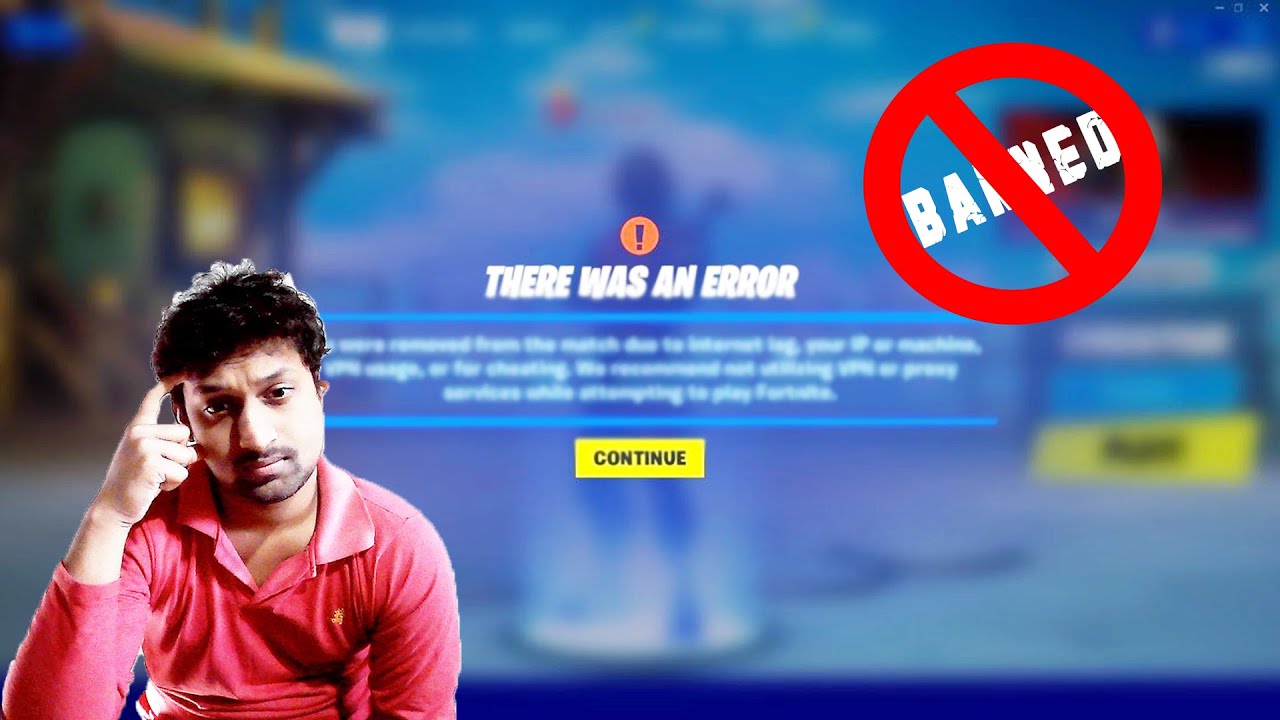 Fortnite banned me while doing harpoon only challenge /battleye error ...