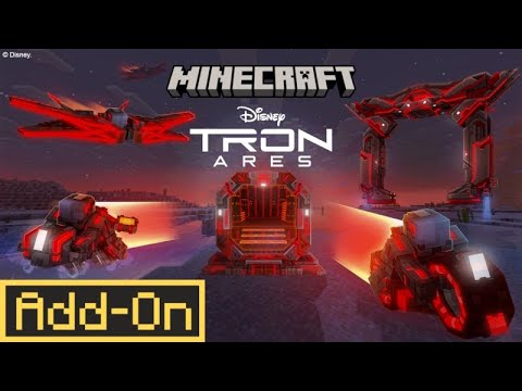 TRON Add-On | Tutorial & Showcase | Minecraft Marketplace - YouTube