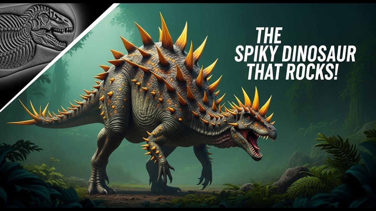This Dinosaur Was a Real-Life Punk Rocker (Spikes Everywhere!) - YouTube