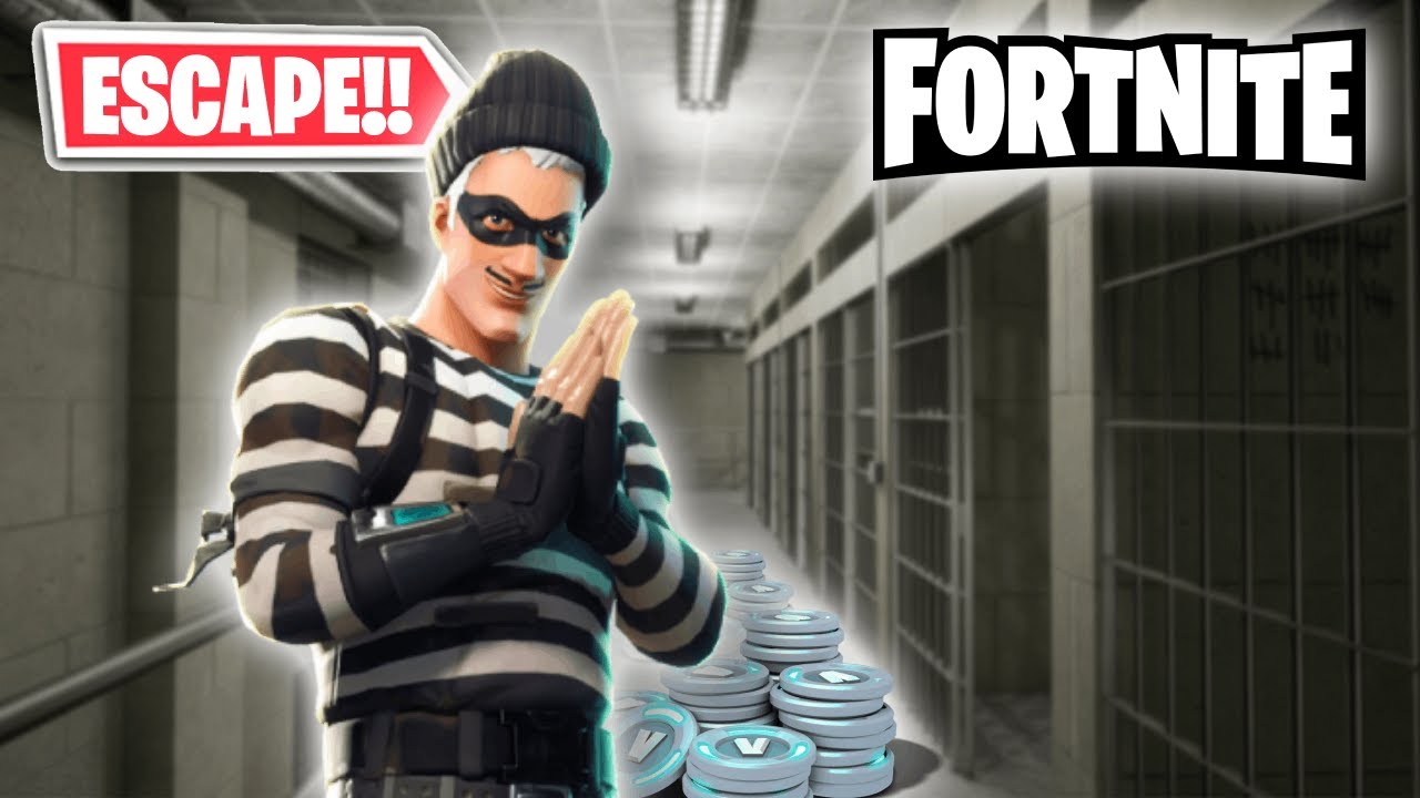 FORTNITE PRISON ESCAPE #2!! *HARD* - YouTube