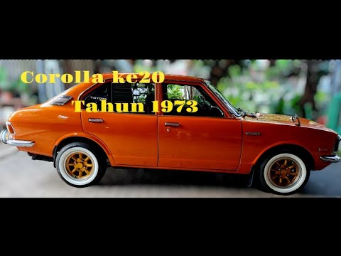 Toyota corolla ke 20 tahun 1973 Swab engine 5k powerstering toyota ...