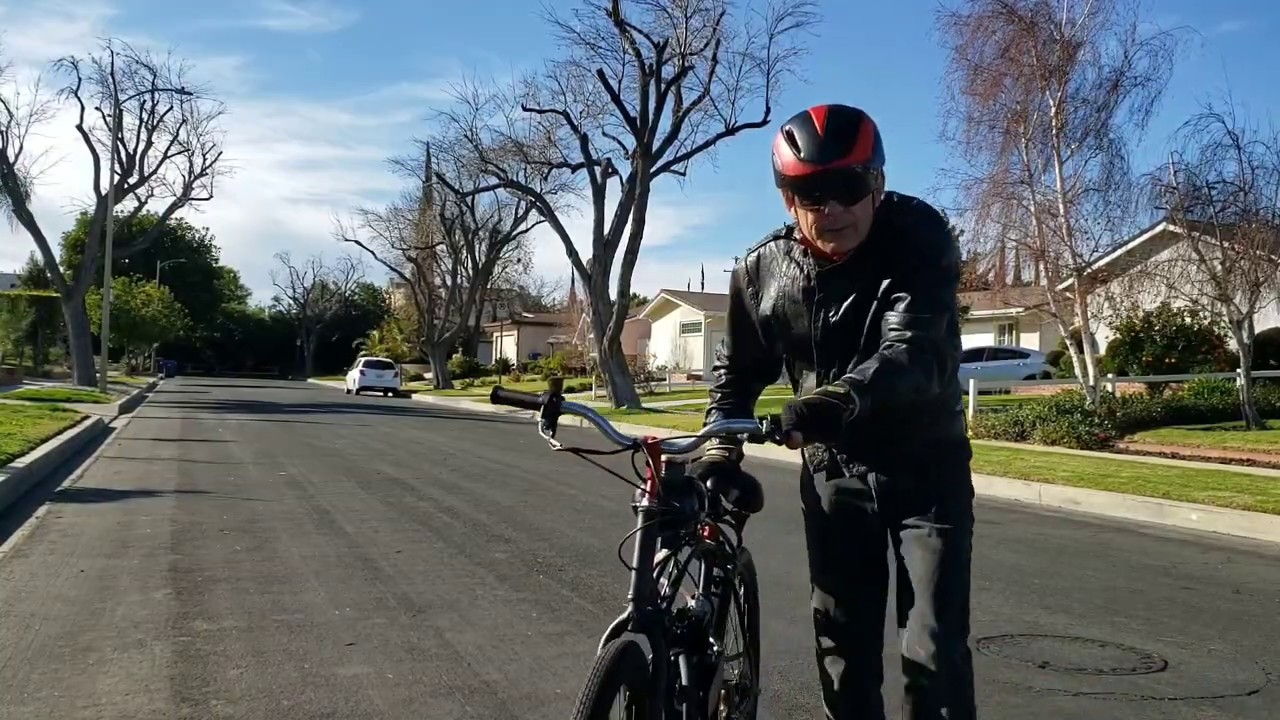 Gas Bike test drive - YouTube