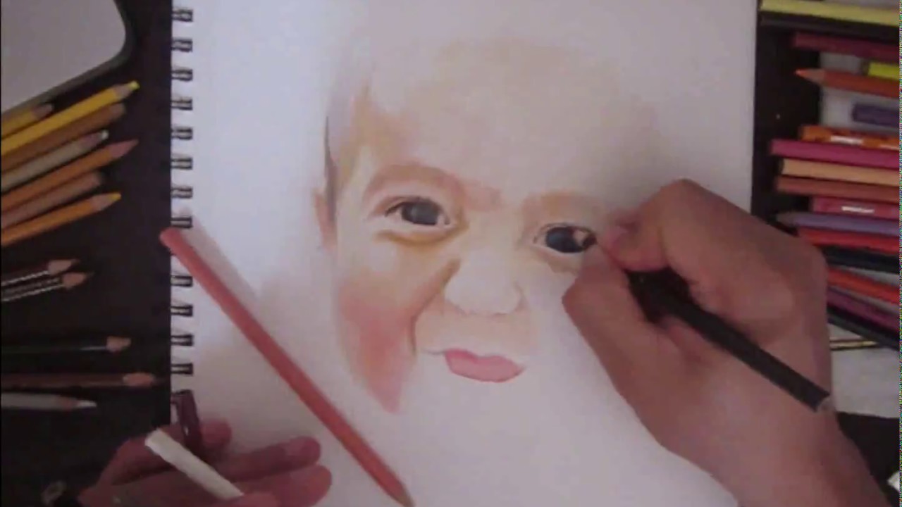 How to Draw a Baby | Como Dibujar un Bebé |Speed Drawing - YouTube