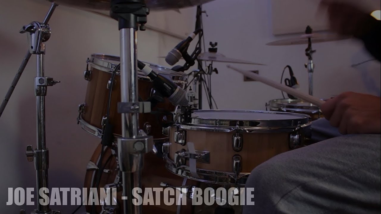 JOE SATRIANI - SATCH BOOGIE DRUM COVER - YouTube
