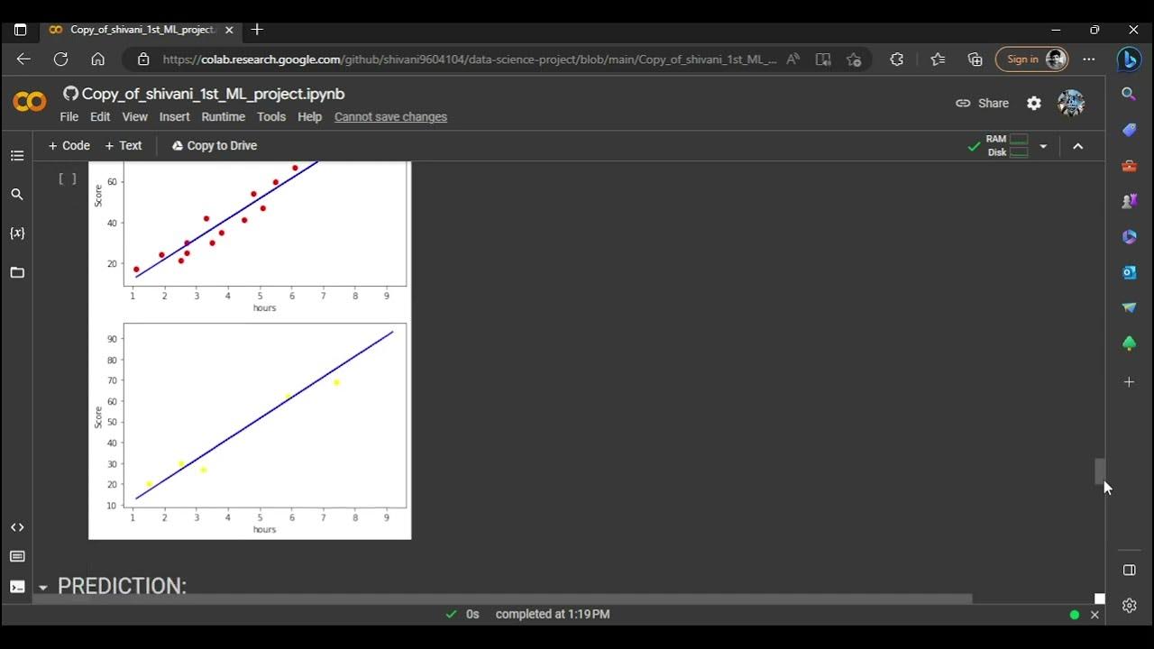 Prediction using Supervised ML | Simple Linear Regression - YouTube