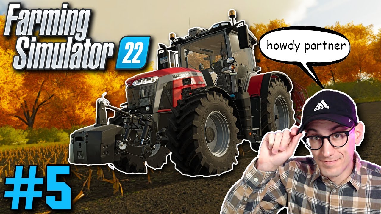 Farming Simulator 22 (FULL PLAYTHROUGH) -- Episode 5 - YouTube