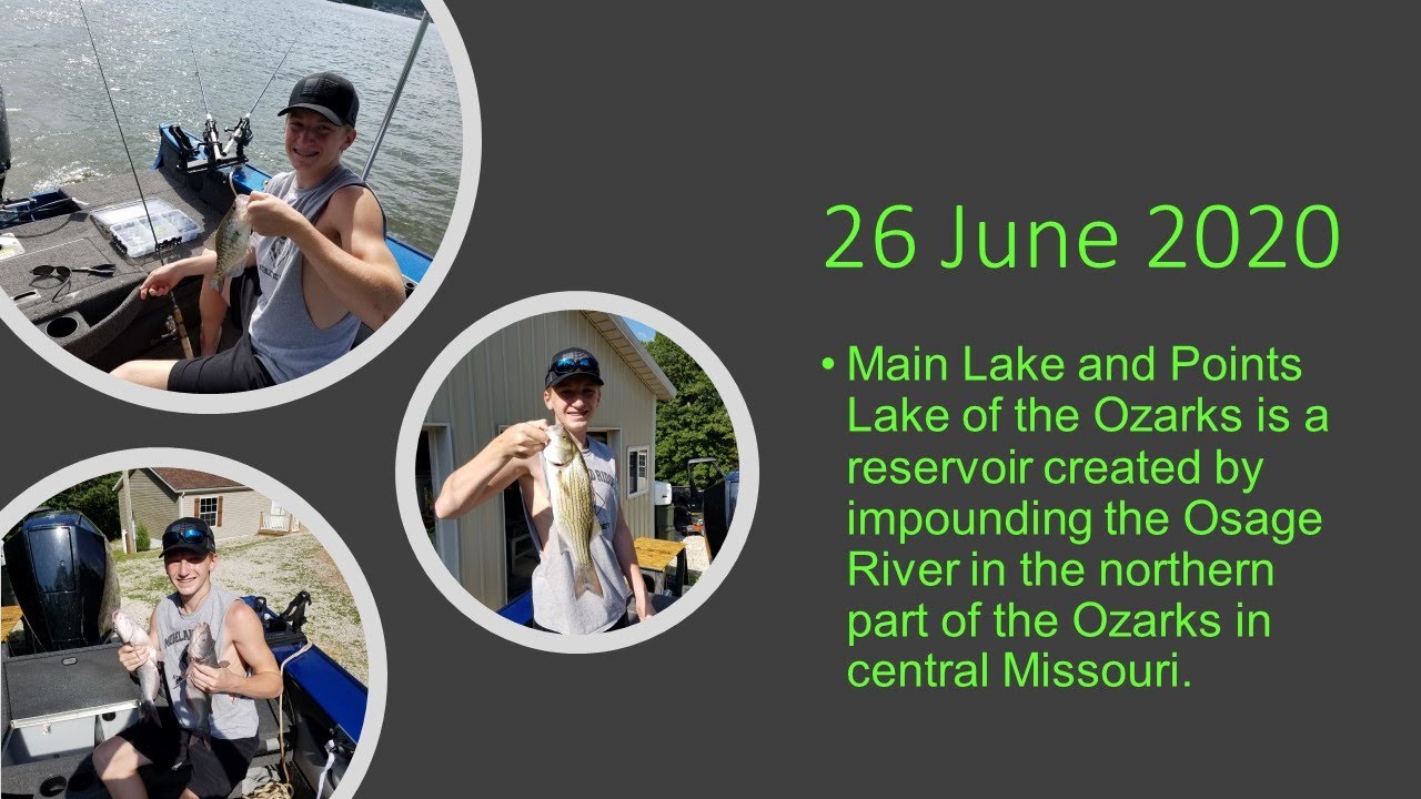 Main Lake and Points 26 June 2020 - YouTube