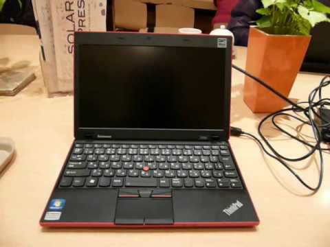 ThinkPad X100e Bootup
