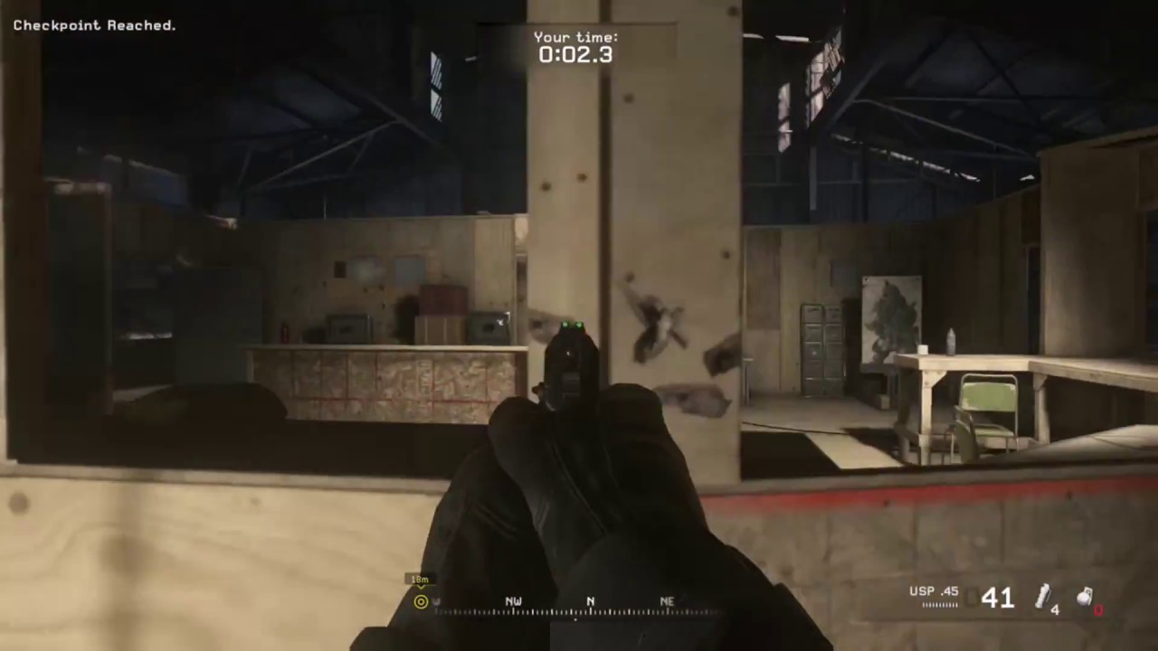 Call Of Duty: Modern Warfare Remastered FNG run - YouTube