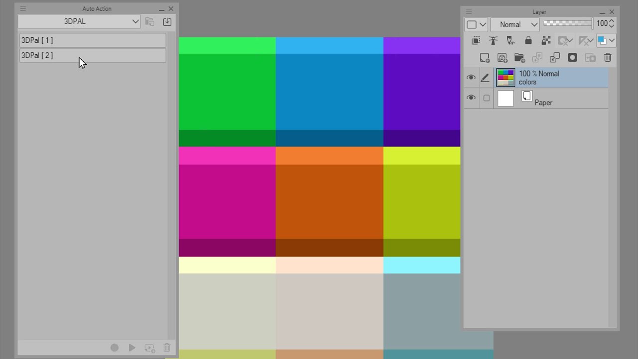 3D Pal - Another Color Palette Generator for Clip Studio Paint - YouTube
