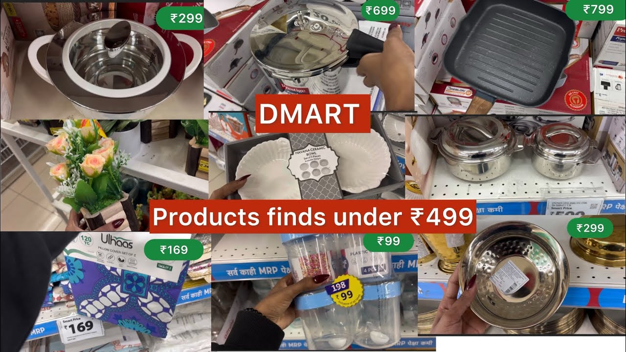 DMART/products finds under ₹499/cheapest price#viralvideo#youtubevideo# ...
