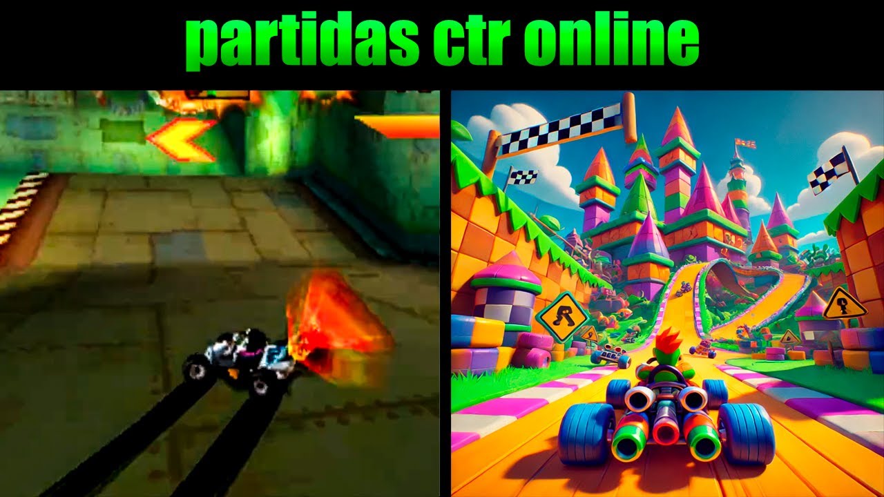 🚗CARRERAS de CHILL - Crash Team Racing Online GASMOXIAN 2024 - YouTube