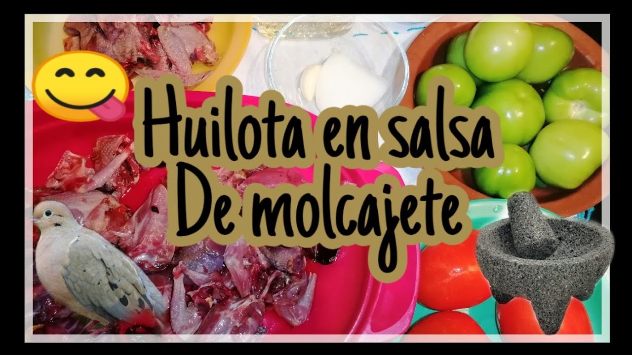 😋HUILOTA EN SALSA DE MOLCAJETE 🍲 - YouTube