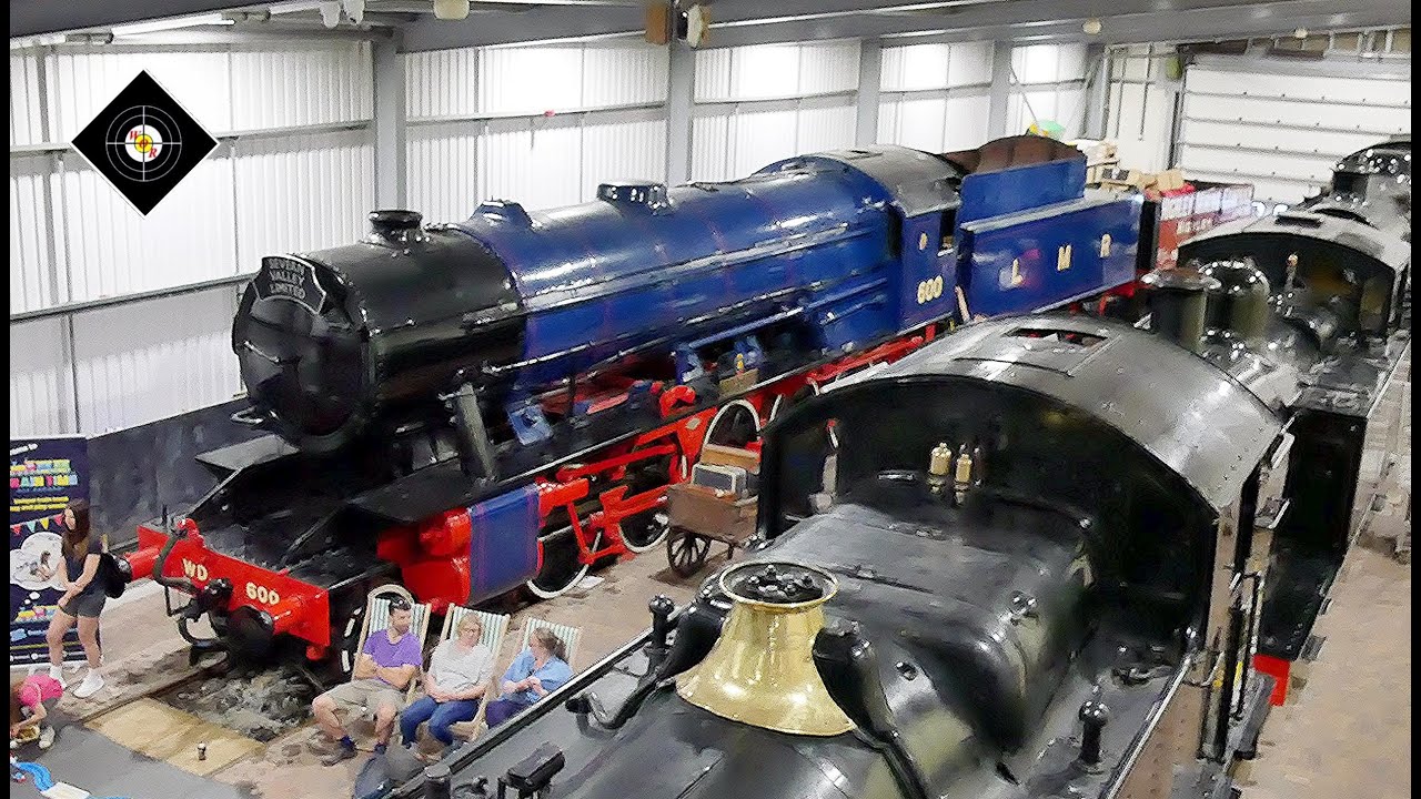 THE SVR's HIGHLEY ENGINE HOUSE FROM THE VIEWING GALLERY, 12/8/23 - YouTube