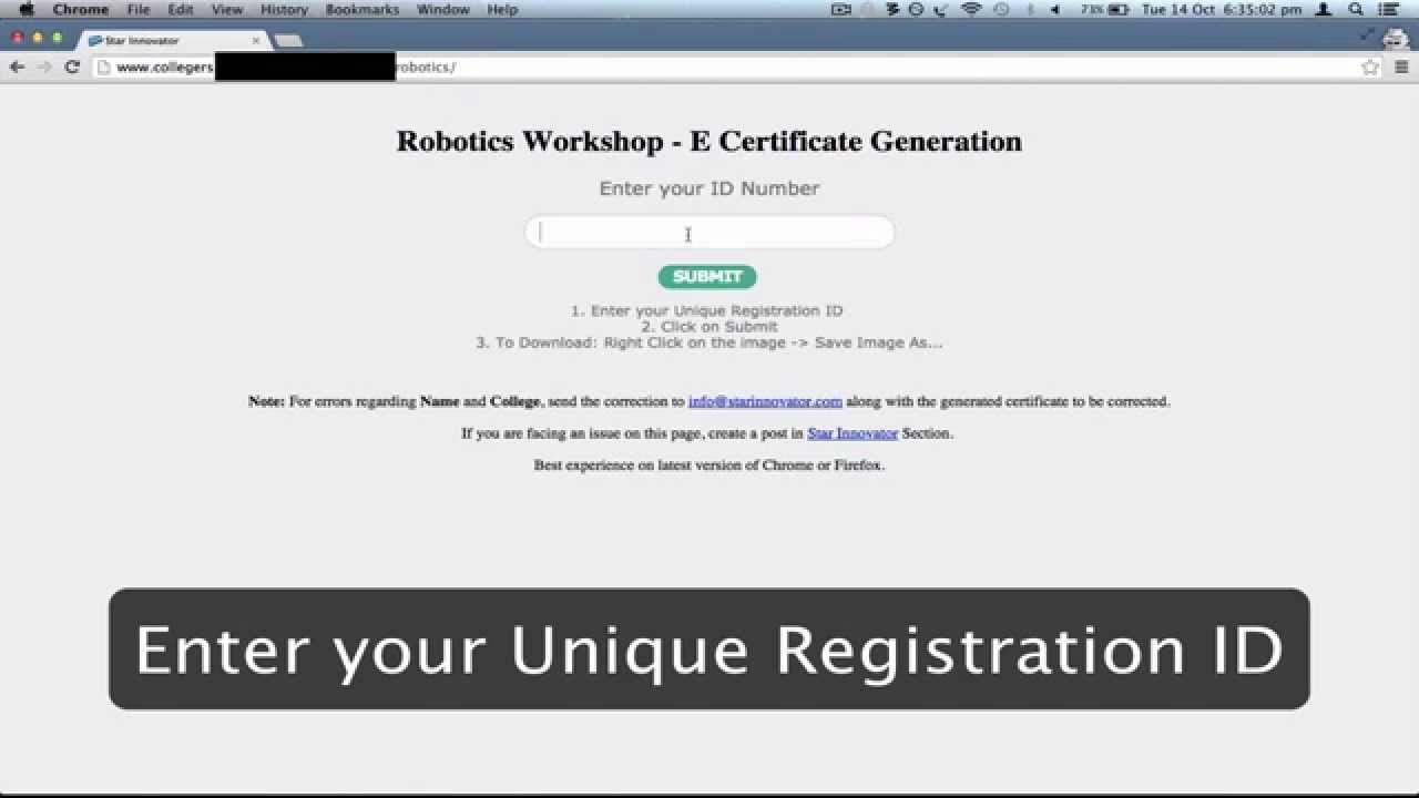 Generating e-Certificate - IEEE - YouTube