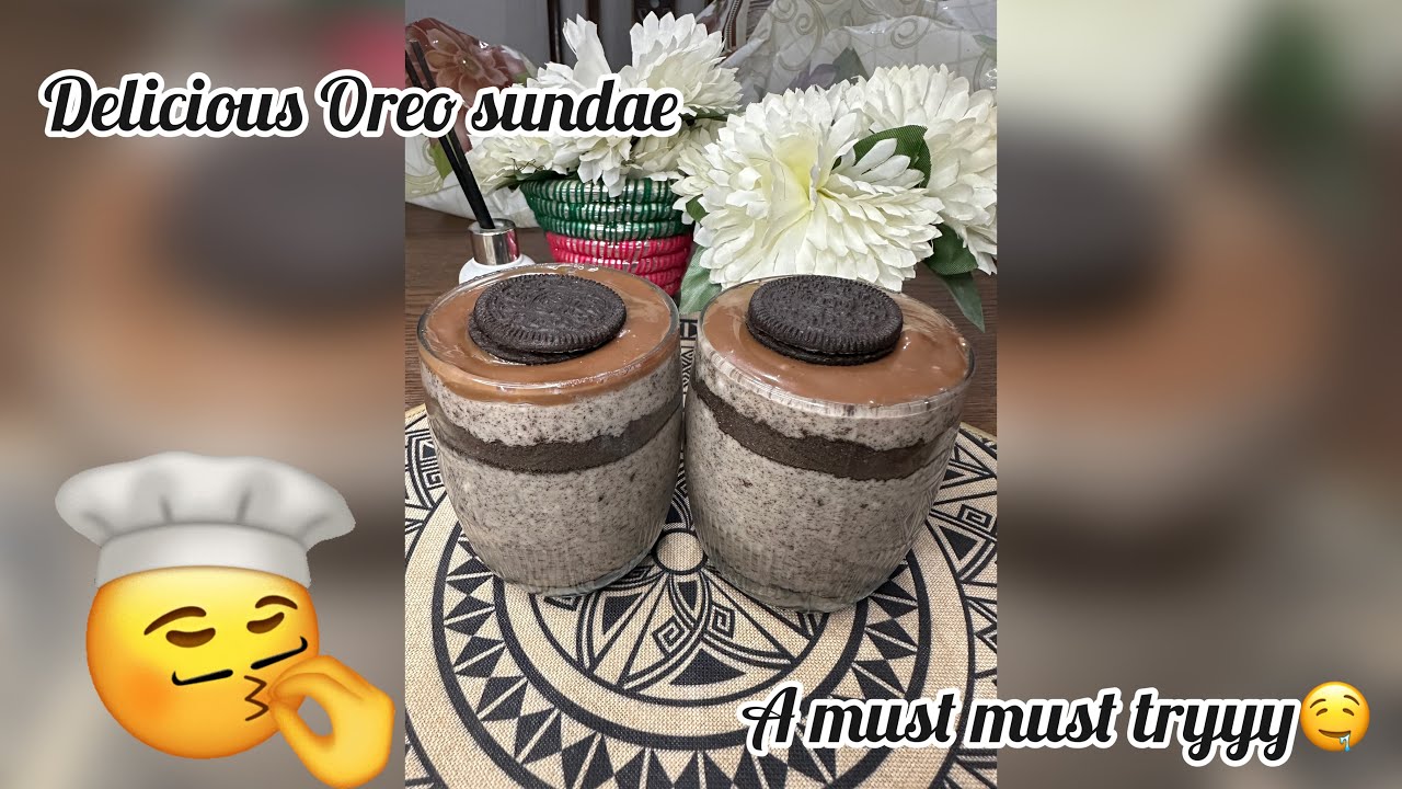 Delicious oreo sundae🤤| Cooking Diaries | Episode 12 - YouTube