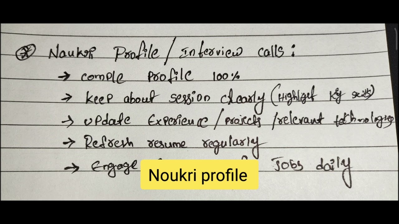 How To Get Interview Calls From Naukri naukri interviewcalls how-to-get-interview-calls-from-naukri-naukri-interviewcalls