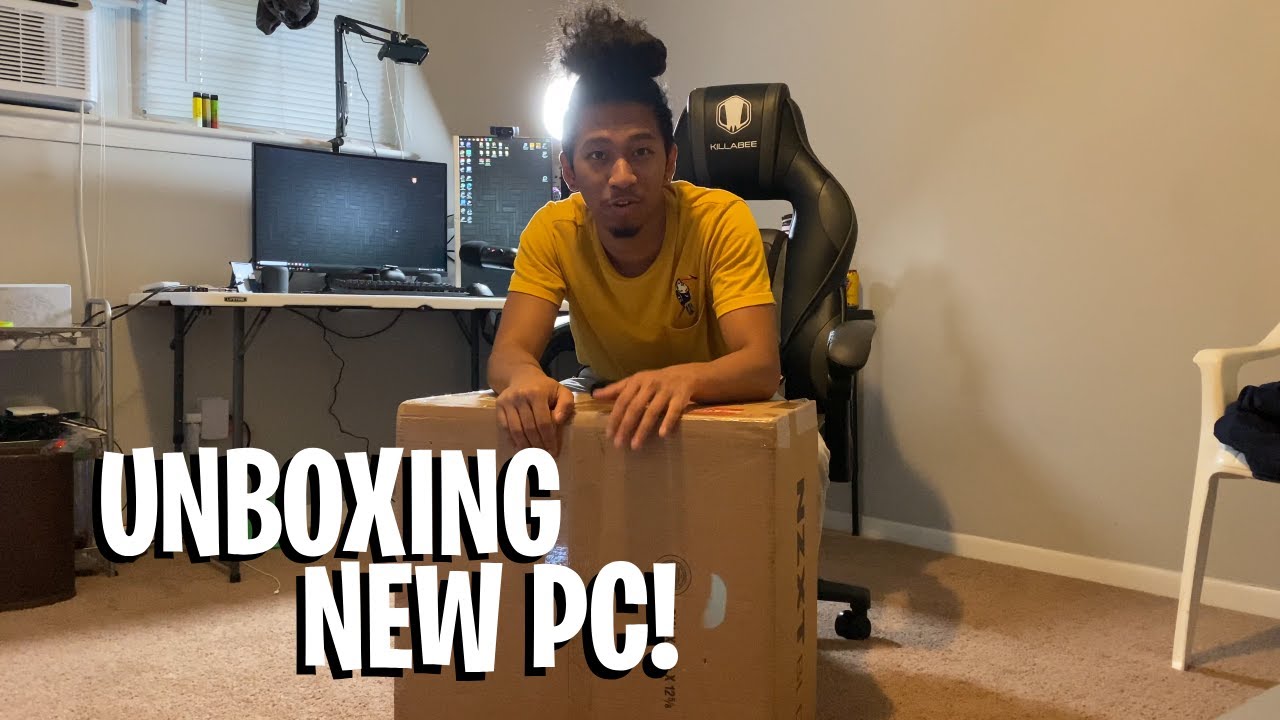 UNBOXING NEW PC! - YouTube