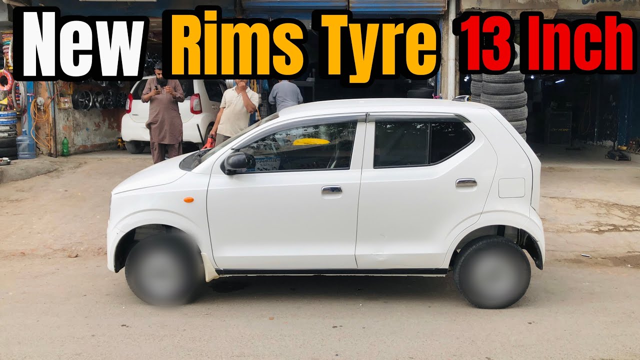 Suzuki Alto Modified New Primo Alloy Rims & Nankang Tyres 175/70R13 ...