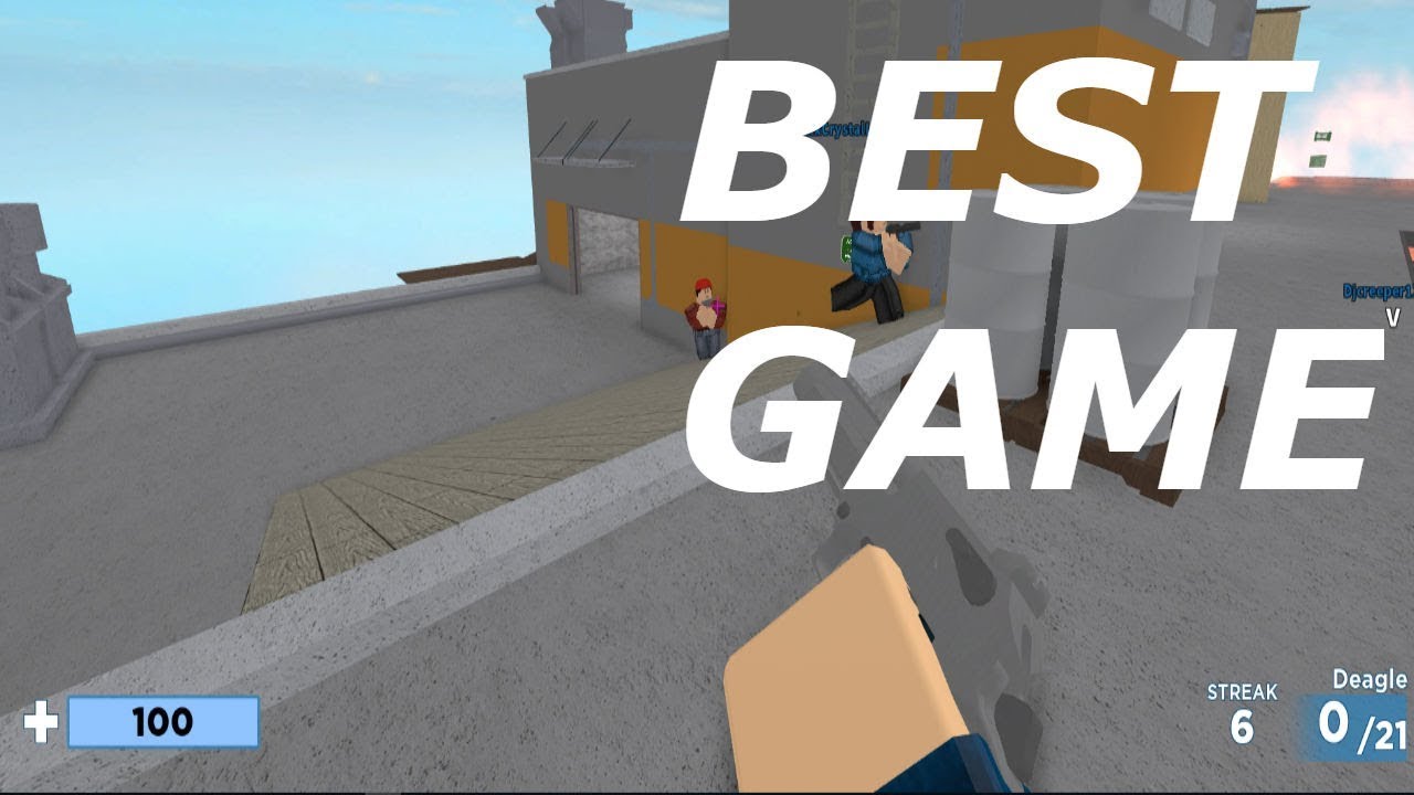 BEST FPS GAME I PLAYED!!!! let's play robloxs arsenal - YouTube