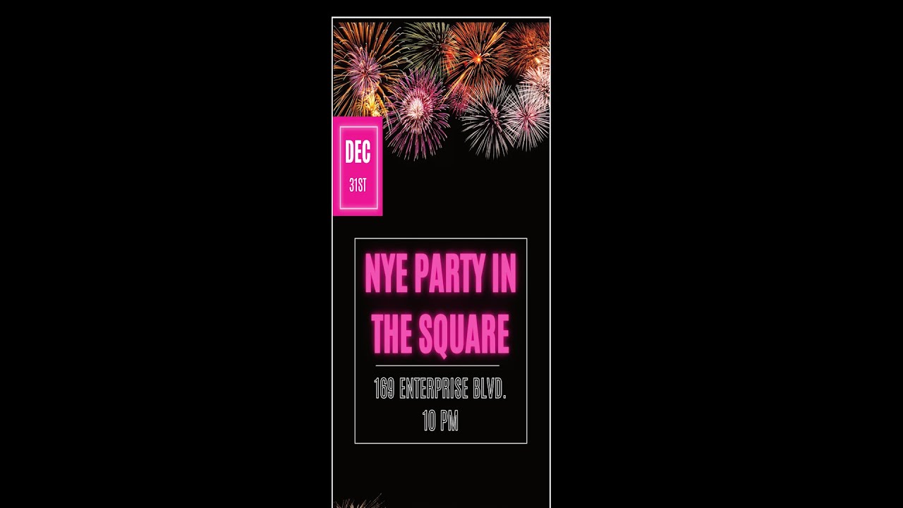 DownTown Markham New Year's Eve VIP Firework Count Down Celebration to ...