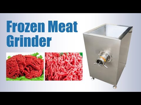 Frozen meat grinder | frozen meat mincer| Frozen Meat Grinding Machine ...