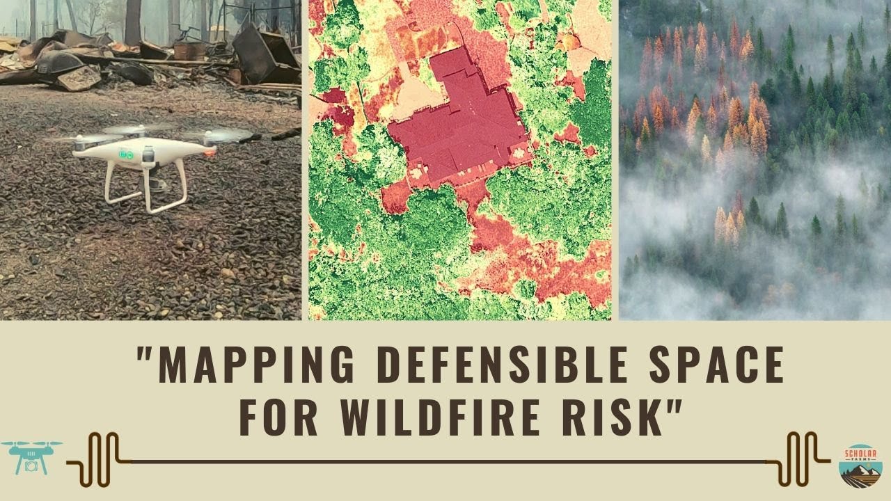 Drone Mapping for Wildfire Defensible Space in California - YouTube