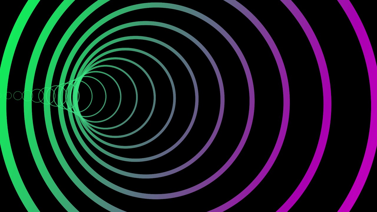 Overlay. Circle Tunnel Effect Overlay. - YouTube