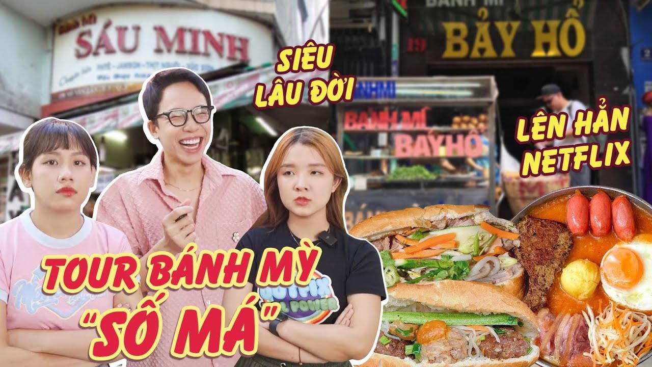 TOUR BÁNH MÌ SỐ MÁ: lâu đời nhất SG, xuất hiện trên Netflix !!! - YouTube