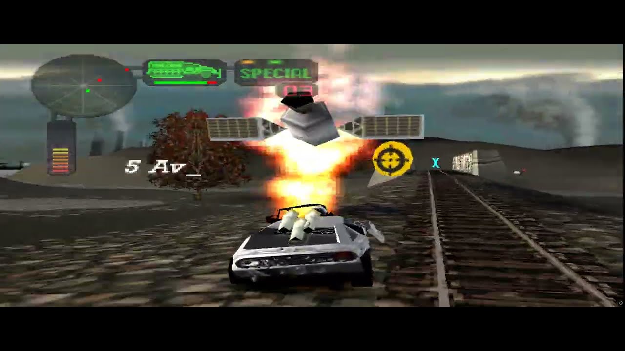 Vigilante 8 2nd Offense Ps1 no Pc Quest Chassey Blue Parte 2 - YouTube